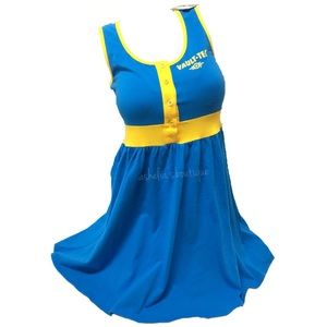 Bioworld | Dresses | New Fallout 4 Vault 11 Cosplay Dress | Poshmark